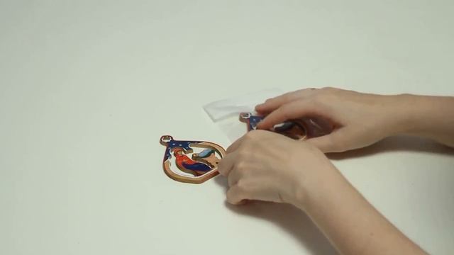 Рождественский медальон, ТМ "Царицынская игрушка"