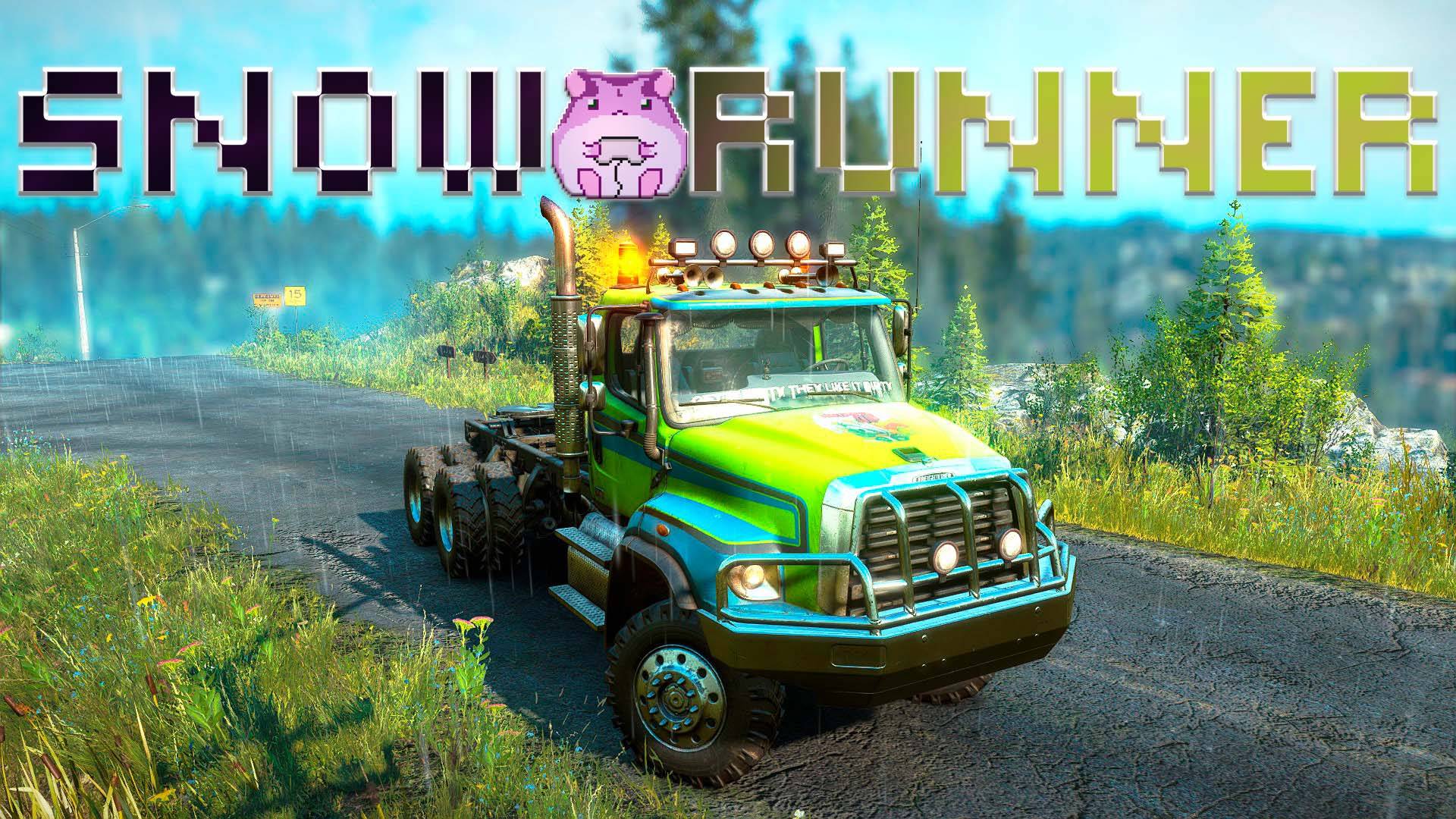 SnowRunner Wisconsin или возвращение в грязь)))