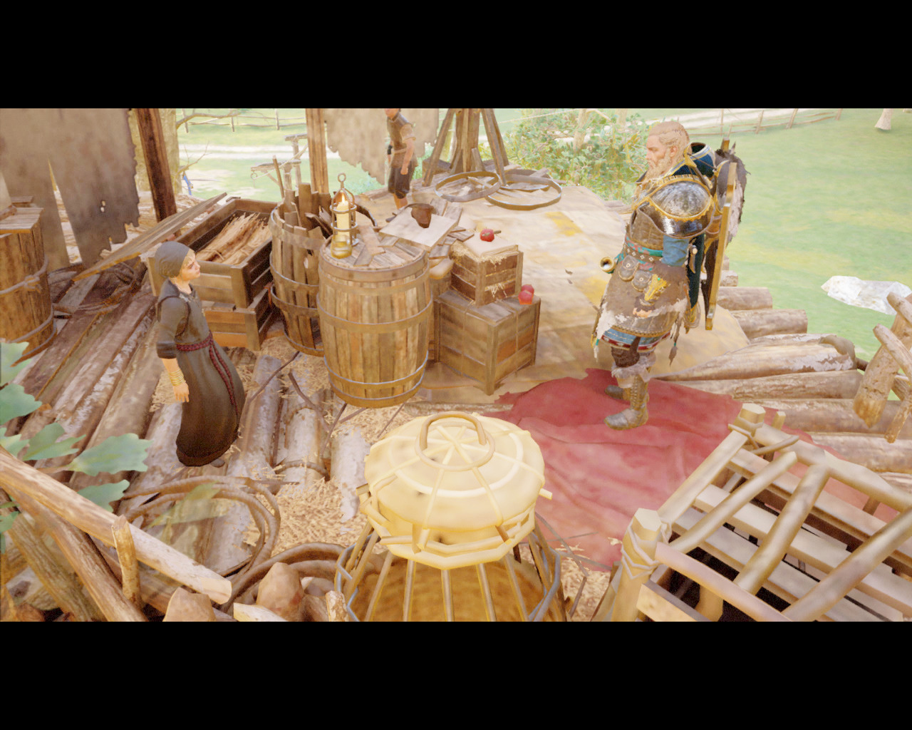 Assassin's Creed Valhalla Прохождение 258 Малый черный рынок. Карта сокровищ лавка на дереве Суссекс