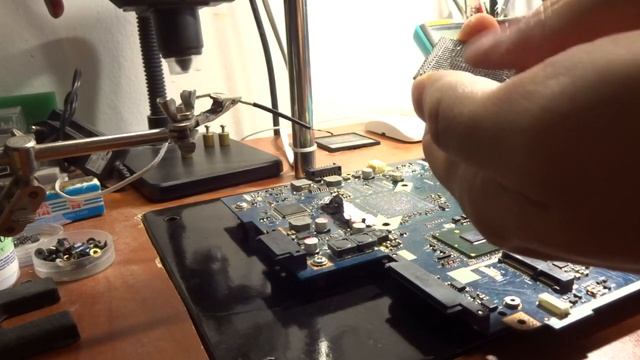 [BGA] Испытания 255 под BGA. Вечнозелёный NR-255-Zero. Ремонт ACER