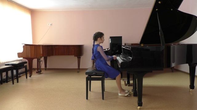 У. Гиллок "Фонтаны под дождём", С. Прокофьев "Вальс" из цикла "Детская музыка"