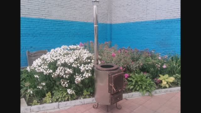 Термо печь ОГНИВО для казана.mp4