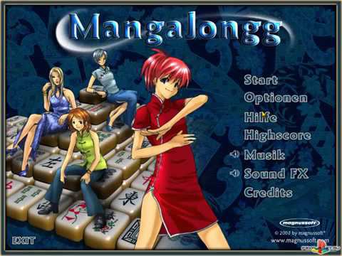 (PC) MangaJongg GamePlay PSXPLANET.RU