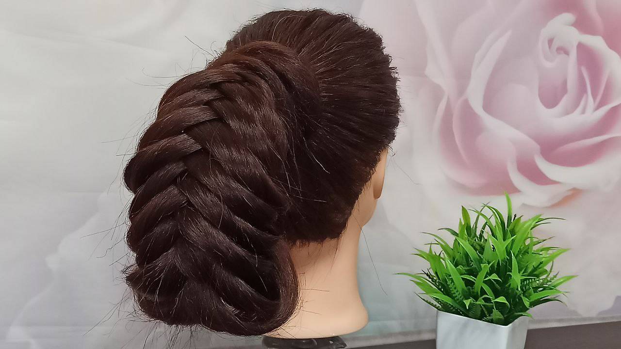 МК Заплетаем ажурный хвост. Быстро и просто.