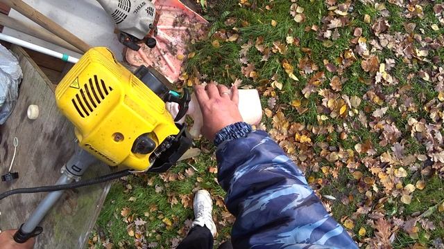 Готовлю бензотриммер к зиме. Очередные поломки бензотриммера Champion в этом сезоне.