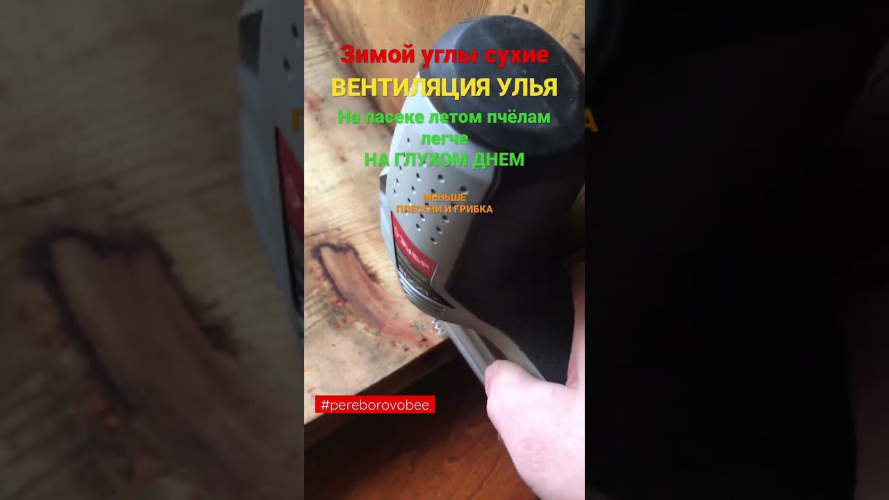 Вентиляция Дадан ПЧЕЛОВОДСТВО! #натуральное #pereborovobee #пчеловодство #пасека