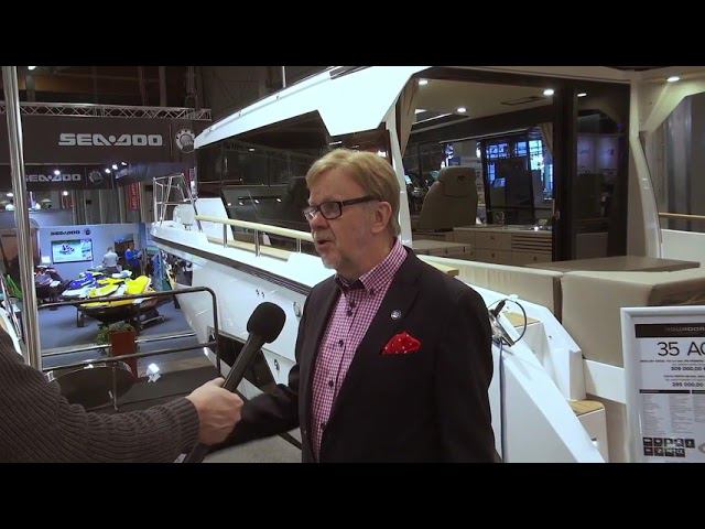 Моторная яхта из Финляндии Aquador 35 AQ| Yachts Expert