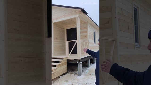 Дом из бруса 6х8 - Вологда - Отзыв