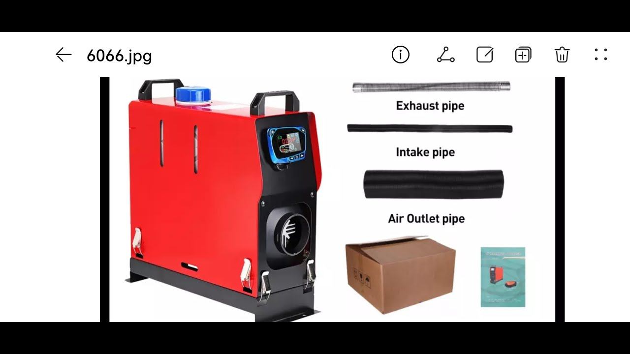 Посылка Дизельный подогреватель