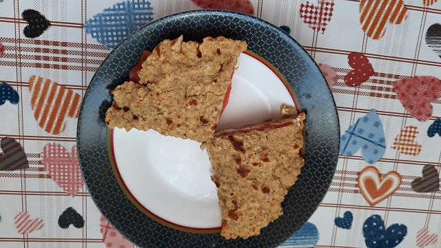 Сытный и полезный завтрак. Овсяноблин.mp4