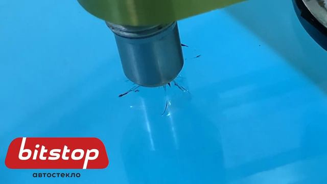 Ремонт скола, трещины на лобовом стекле автомобиля - Bitstop Петрозаводск