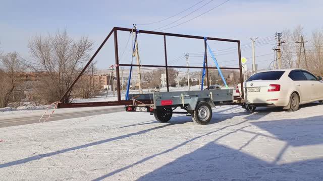 Откатные ворота своими руками. Красноярск