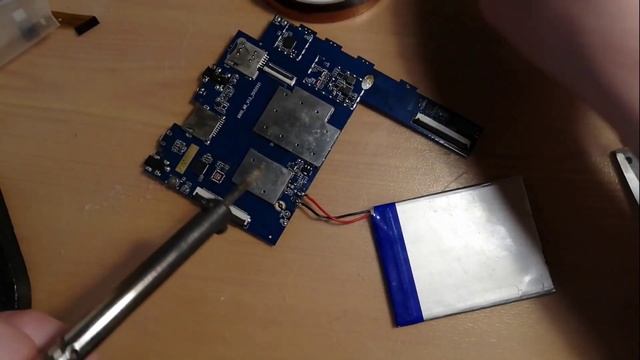 Замена материнской платы у китайской подделки Samsung Galaxy Note N8000 64gb