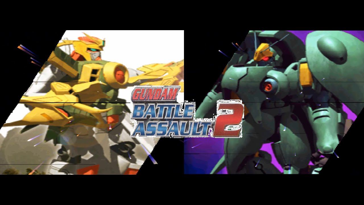 Gundam: Battle Assault 2 (PS1) Dragon Gundam & Quin Mantha Time Attack A
