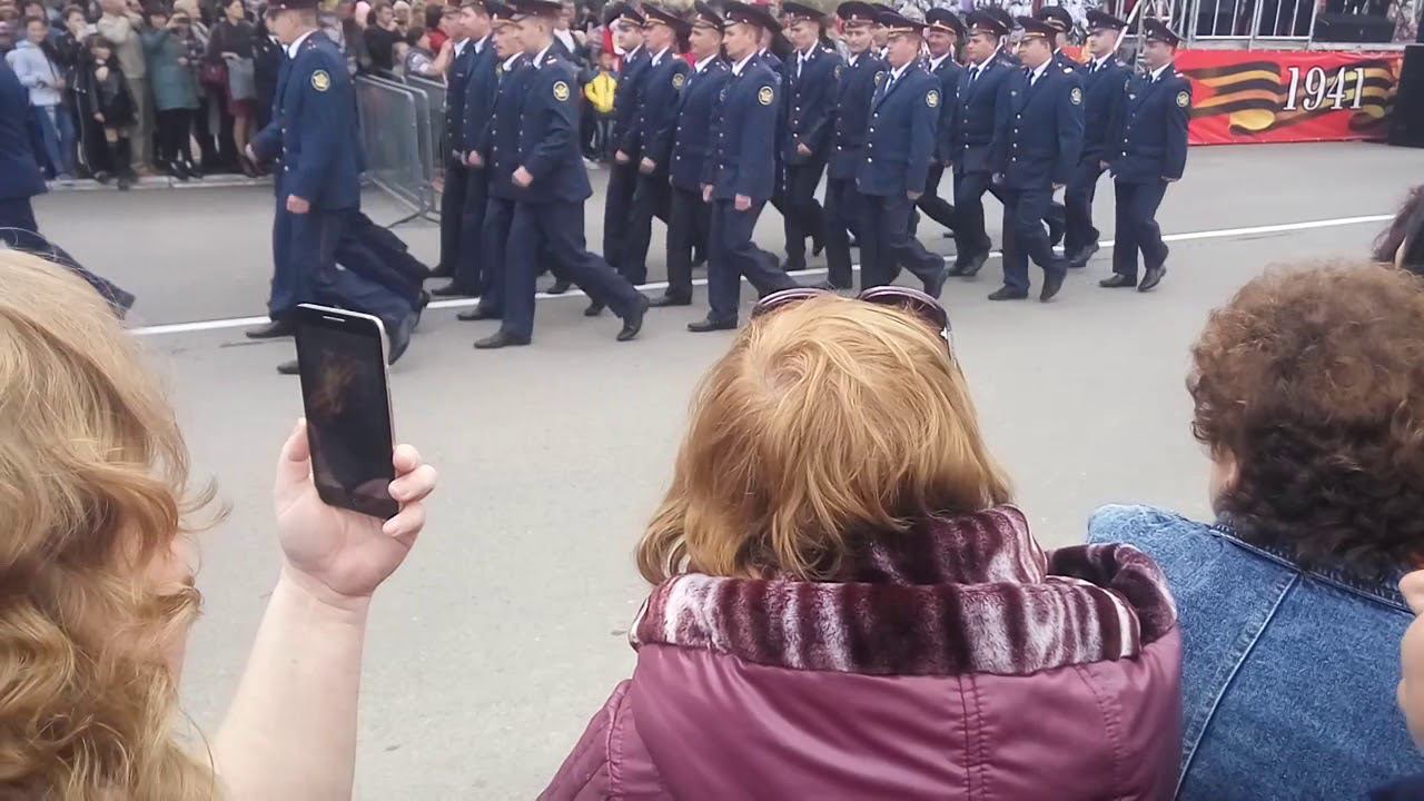 9 мая 2018 Военный парад в г. Спасске-Дальнем