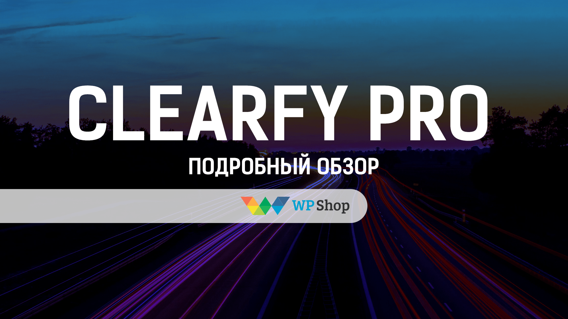Clearfy Pro от WPShop. Подробный обзор