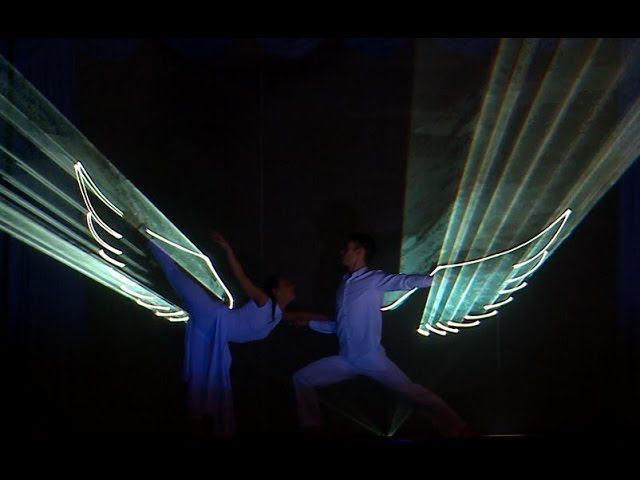 Лазерно-танцевальное шоу "История любви"