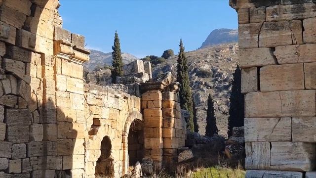 Византийская базилика (Базелика Хамам) Иераполис Памуккале Basilica Hamam Hierapolis Pamukkale