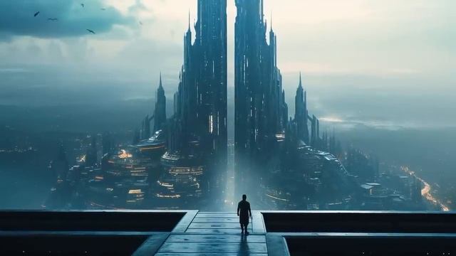 Голограмма - Научно-фантастическая киберпанковская фэнтезийная музыка - эмбиент для концентрации