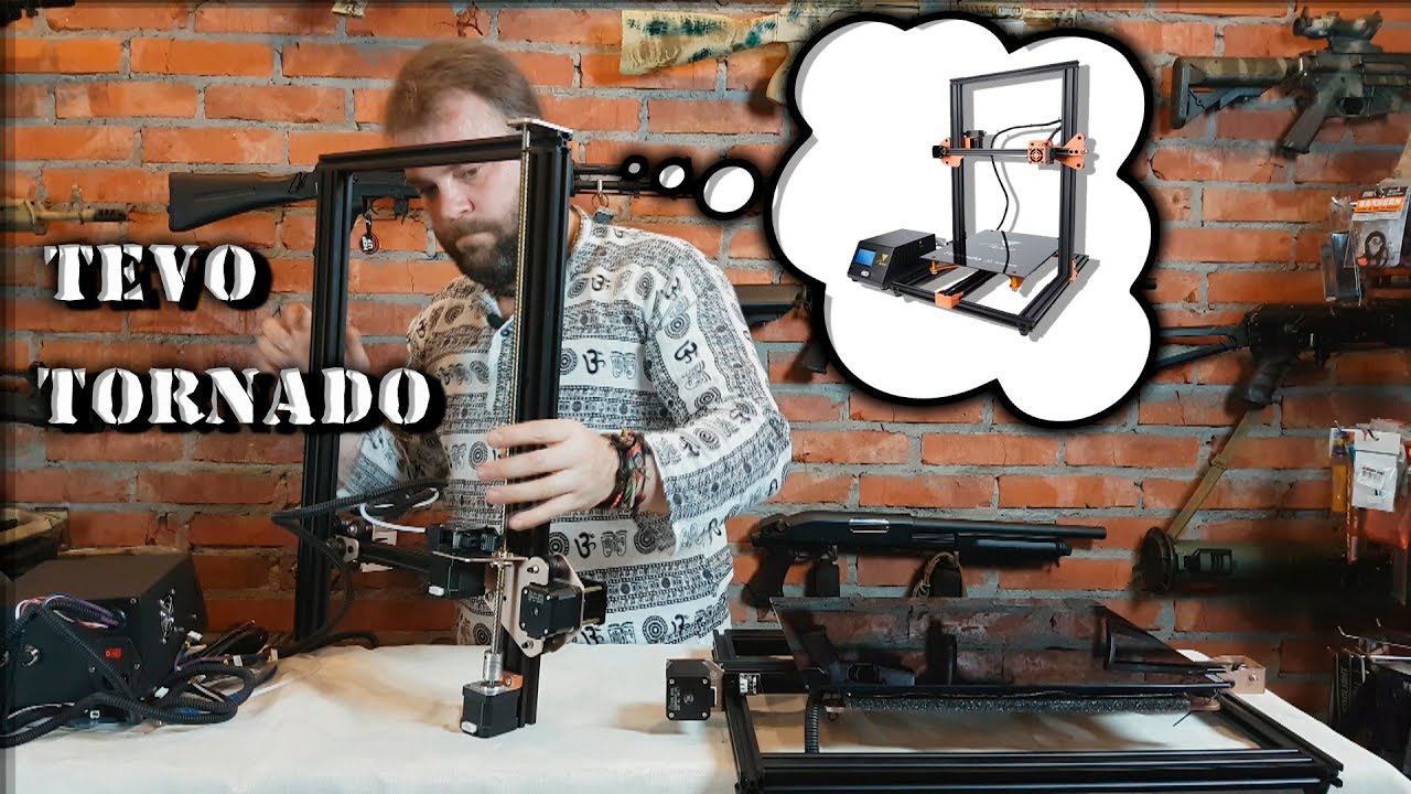 Tevo Tornado 3D printer - распаковка