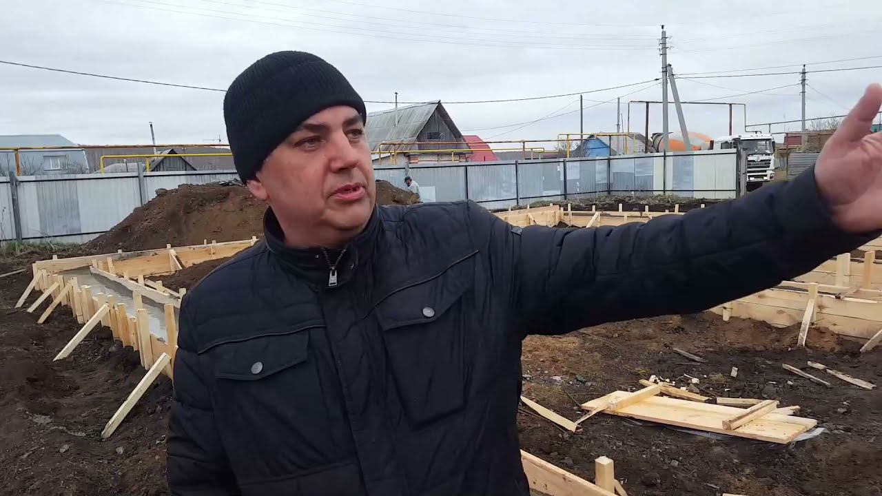 Свайно-ростверковый фундамент. Выпуск №28  Д. Ужовка.