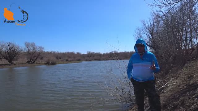 Укрылись от ветра и классно порыбачили