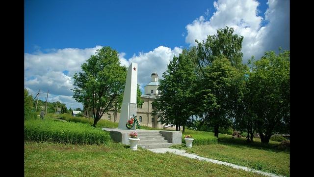 Озёры Сергиевская церковь с Горы