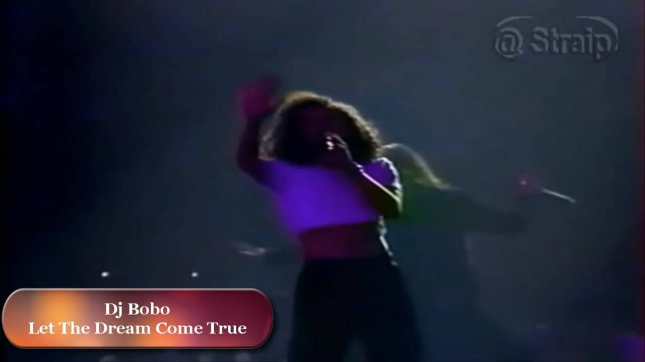 Евродэнс 90х Dj Bobo - Let The Dream Come True (Live, Dance Machine, France)