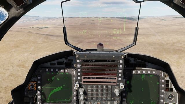 DCS F-15E: использование Terrain Following Radar (TFR)