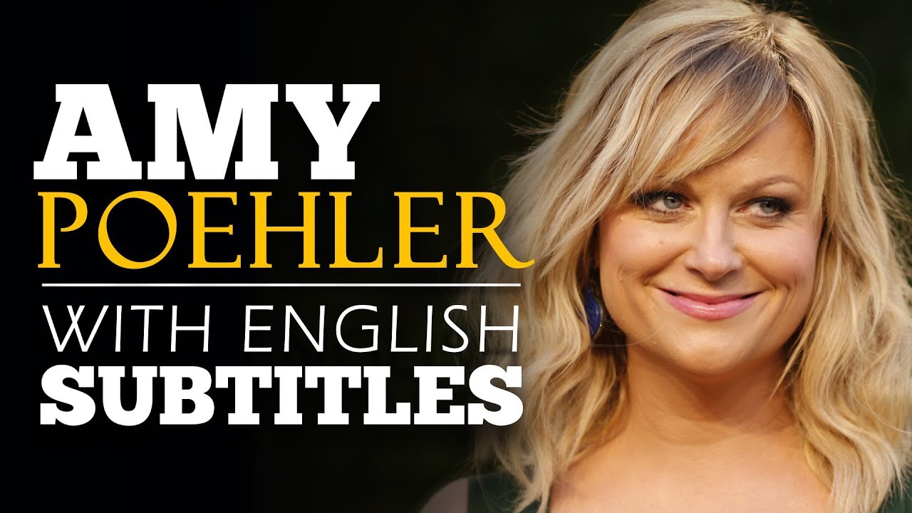 ENGLISH SPEECH _ AMY POEHLER_ Take Your Risk NOW! (English Subtitles).mp4