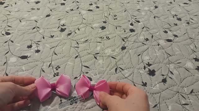 Простые бантики