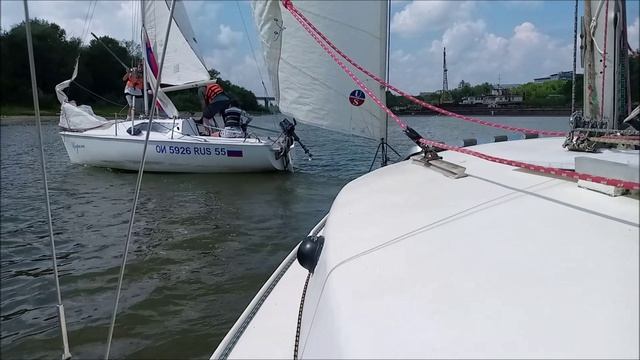 20230806- гонки в затоне Судоремонтного завода_Прохождение поворота