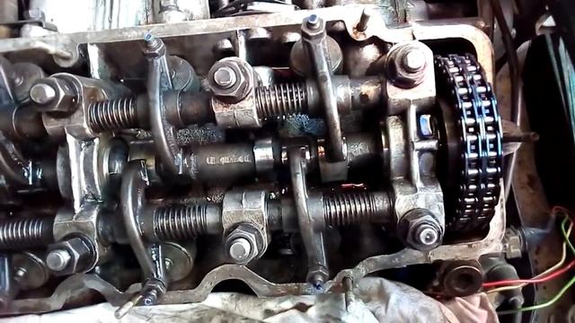 3317 двигатель ,пуск после капиталки ,нет давления масла Часть 7.mp4