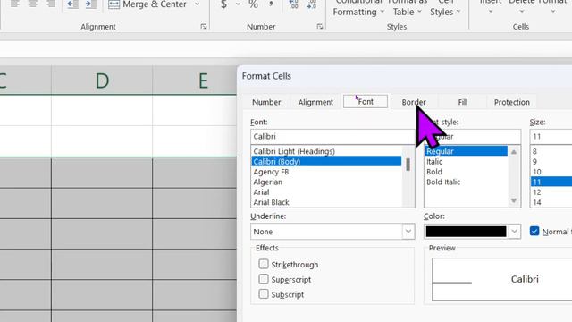 How to make double line border in Microsoft Excel? #exceltutorial ...