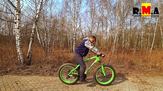 китайский фэтбайк LOVE FREEDOM - выявлены проблемы с эргономикой.