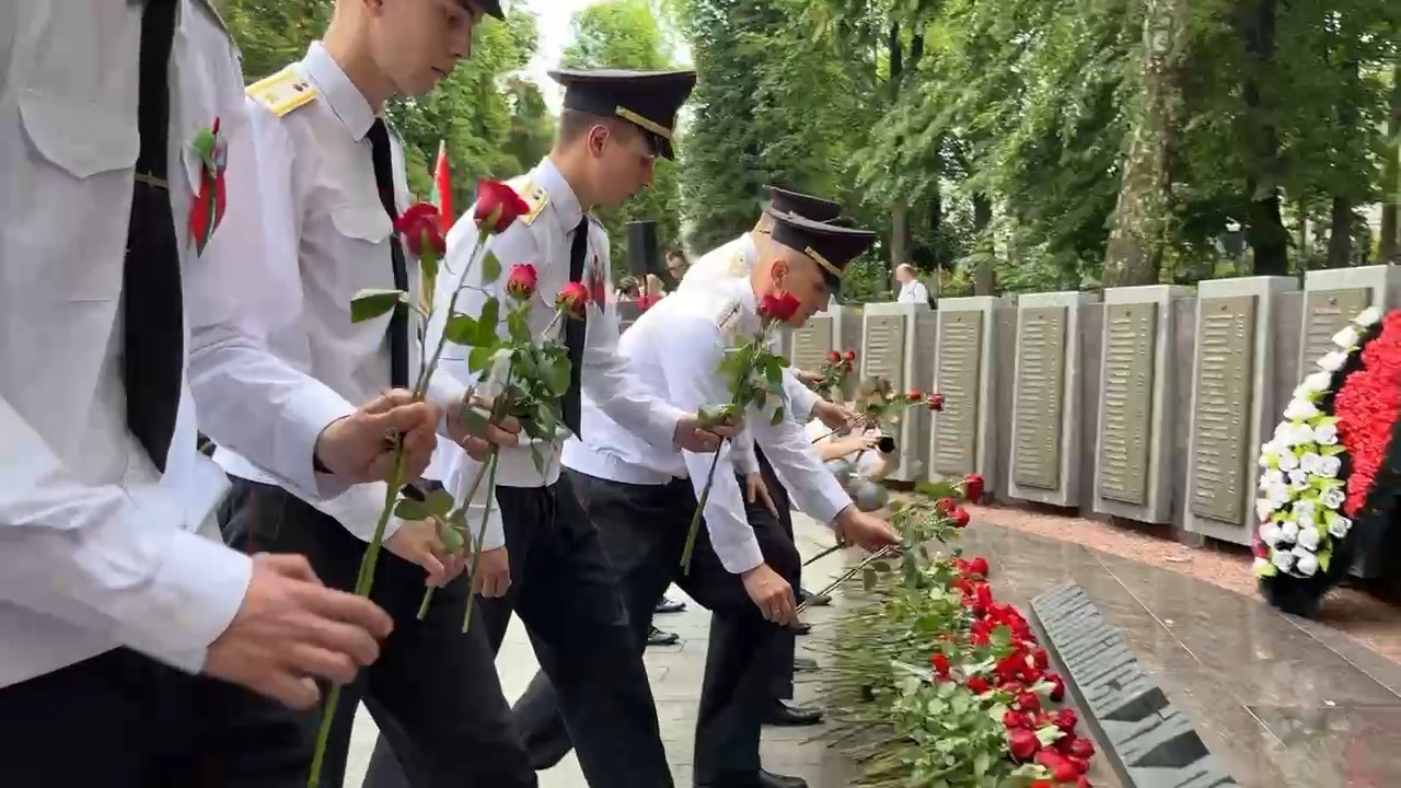 Академия МВД - митинг-реквием «У сэрцы памяць жыве!»