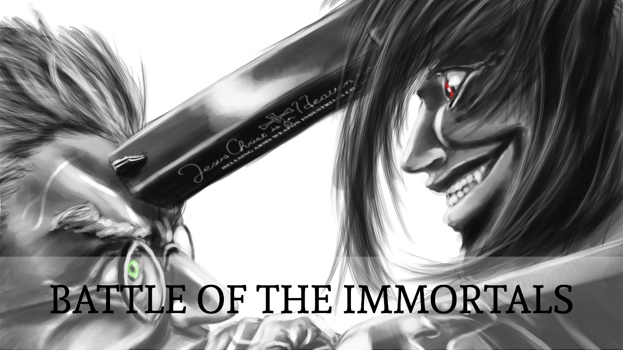 [AMV] Битва Бессмертных (Hellsing OVA)