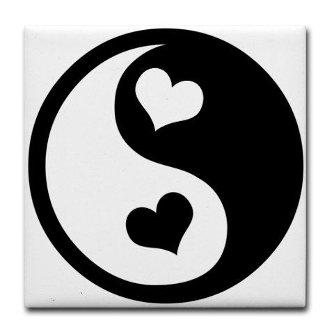 Капля инь янь Запятая из гипса