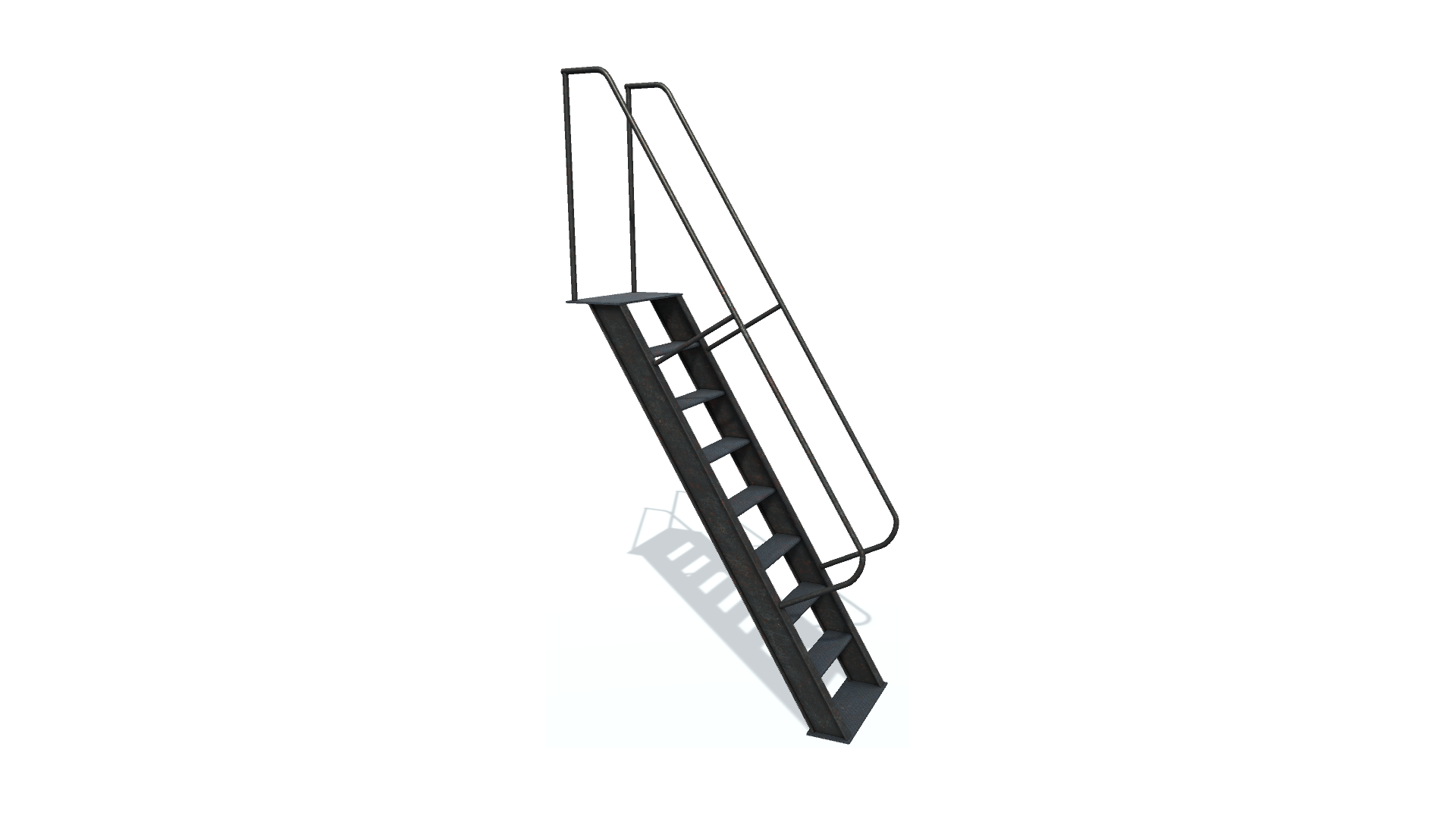 3D модель Трапп A. 3D model. "Ladder A."