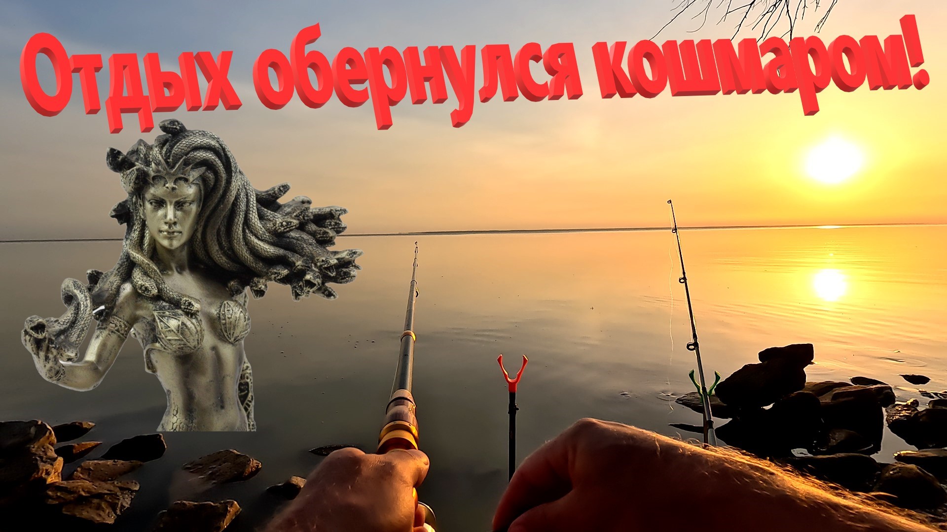 Отдых обернулся кошмаром. Змеи атакуют садок. Очень наглые рептилии. Рыбалка на Азовском море. Ейск.