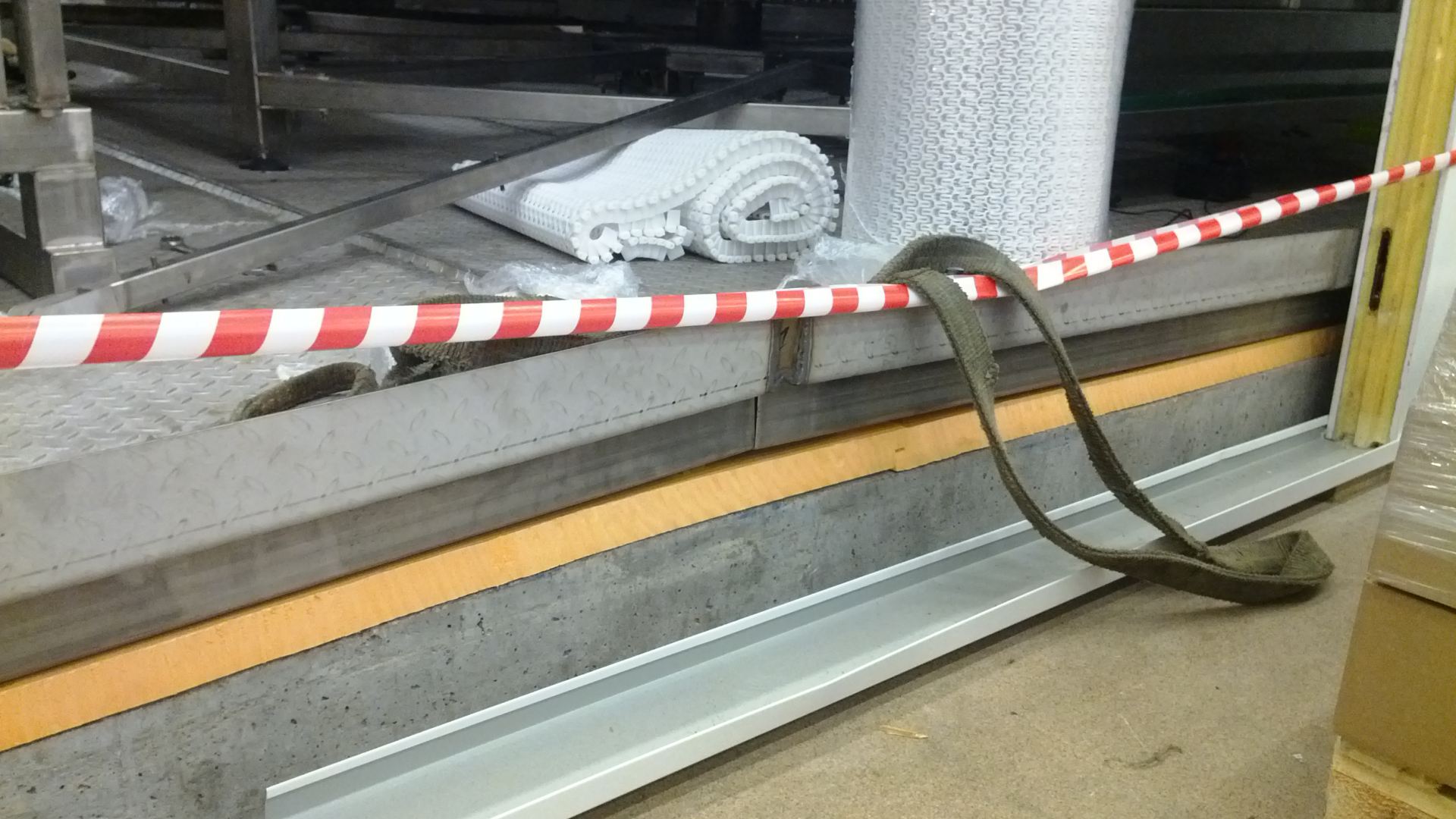 Фундамент спирального фризера для сосисок Sibilla