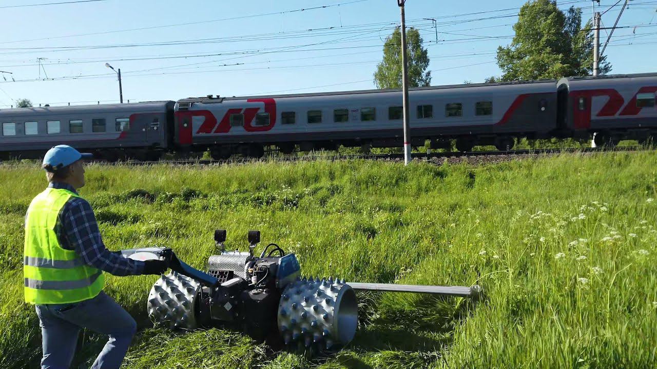 Косилка для склонов РЖД Brielmaier