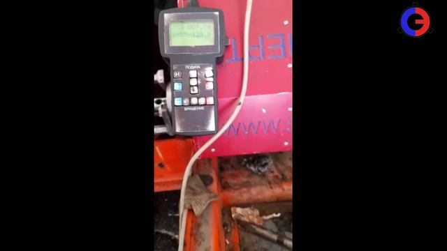 Восстановление отверстий стрелы и рукояти экскаватора HITACHI 225