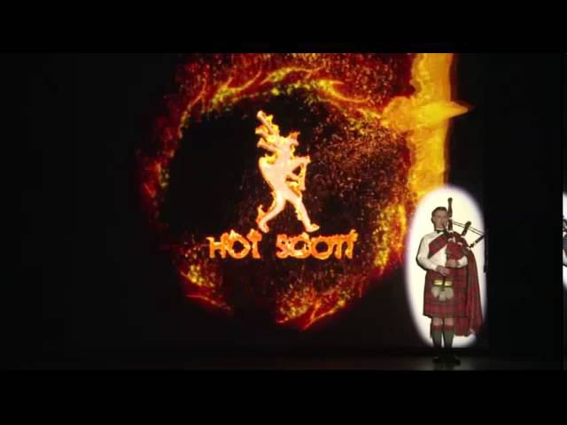 Проекционное шоу "Волынка Hot Scott"