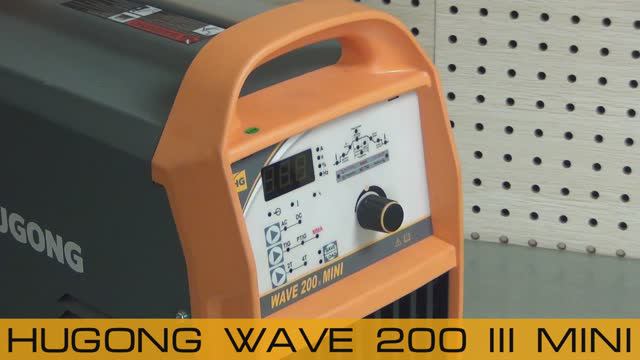 АППАРАТ АРГОНОДУГОВОЙ СВАРКИ HUGONG WAVE 200 III MINI AC/DC