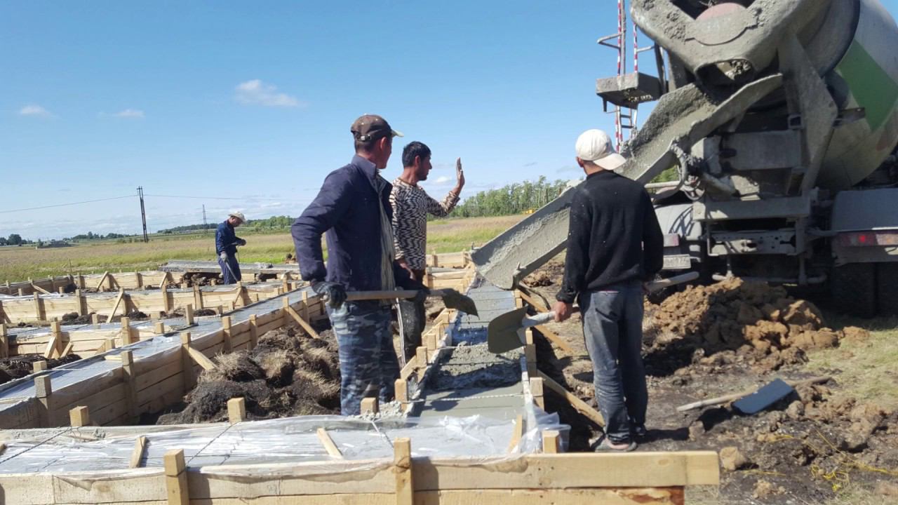Свайно ростверковый фундамент. Выпуск 15  Еманжелинск.