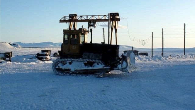 на поверхности