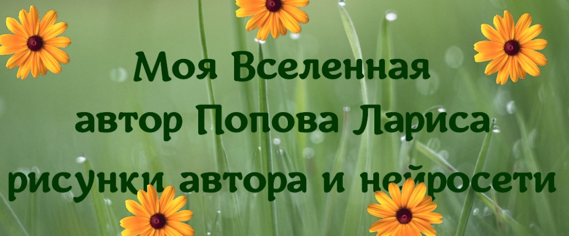 Моя Вселенная автор Попова Лариса