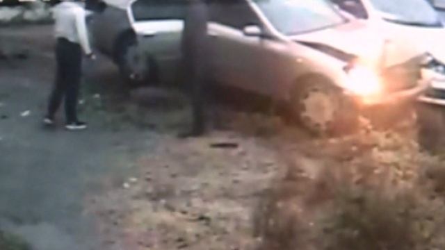 ДТП с камер наблюдения.