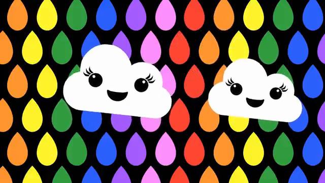 Hey Bear Sensory - Радужное лето - Цвета, музыка и веселая анимация!